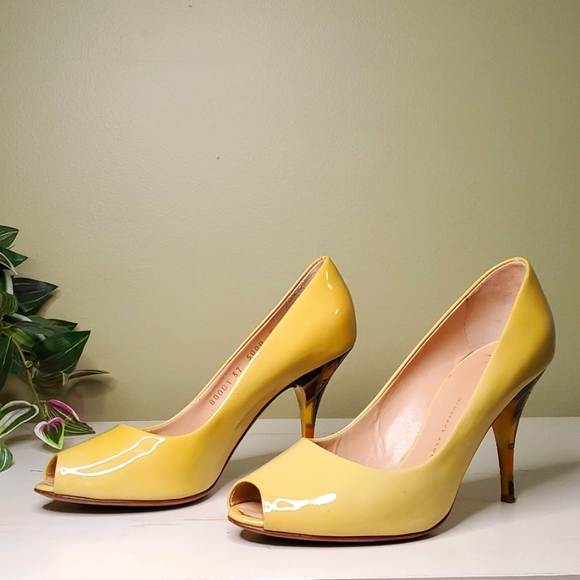 Giuseppe Zanotti | Shoes | Giuseppi Zanotti Yellow Patent Leather ...